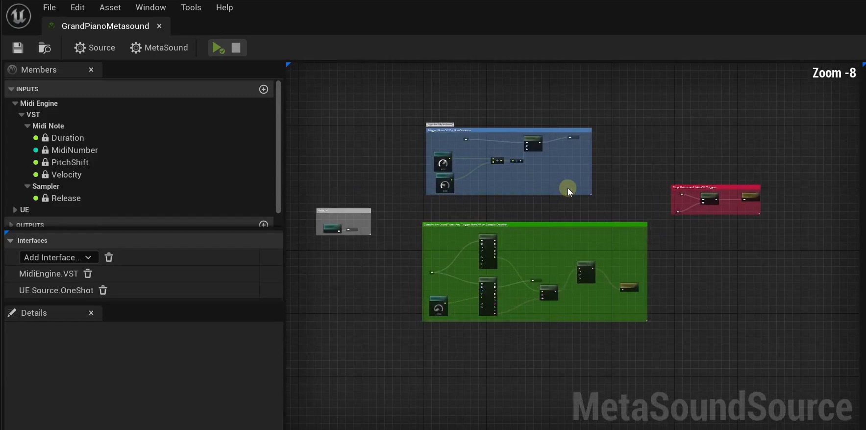 Midi Engine Metasounds 